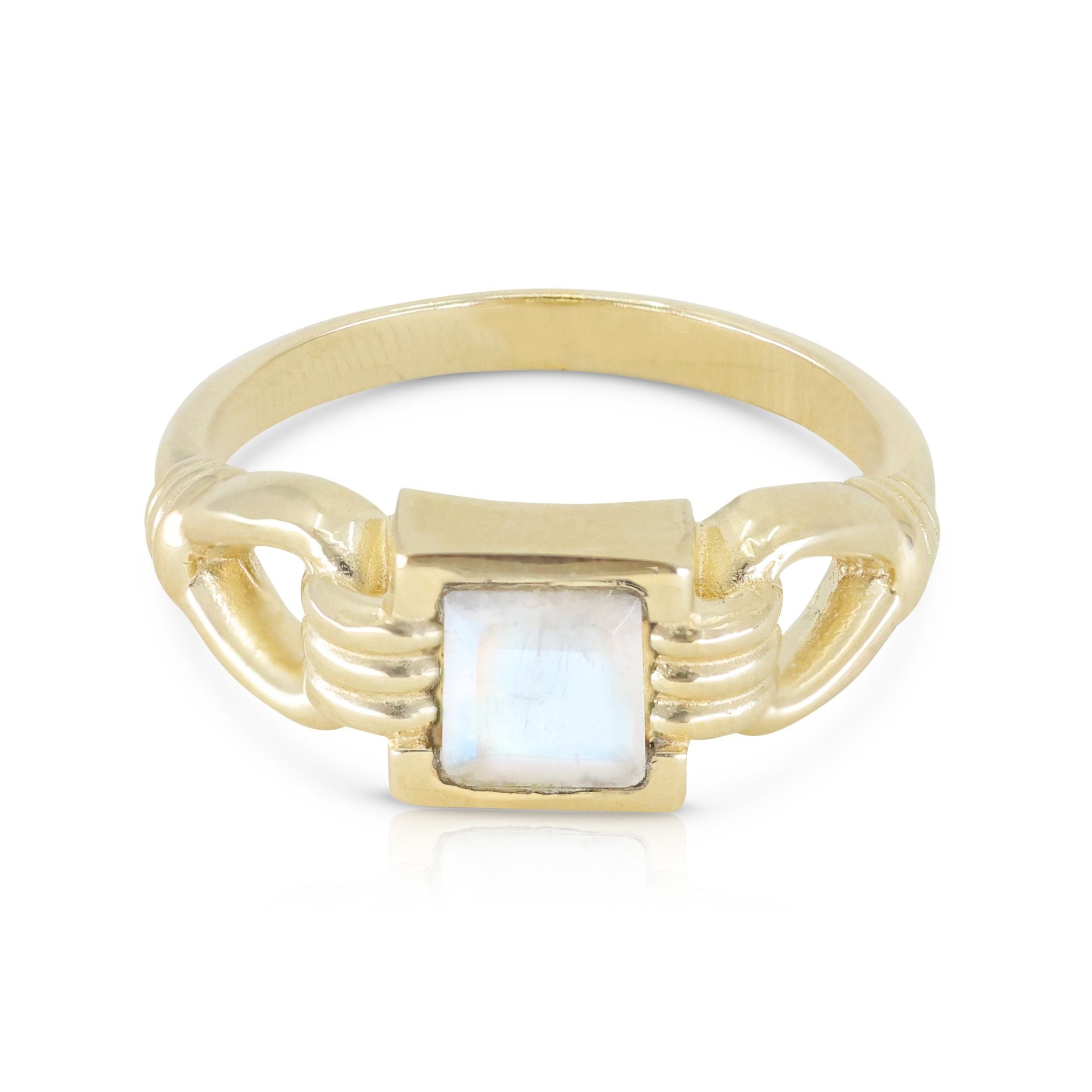 Toni May Freya Moonstone Gold Ring